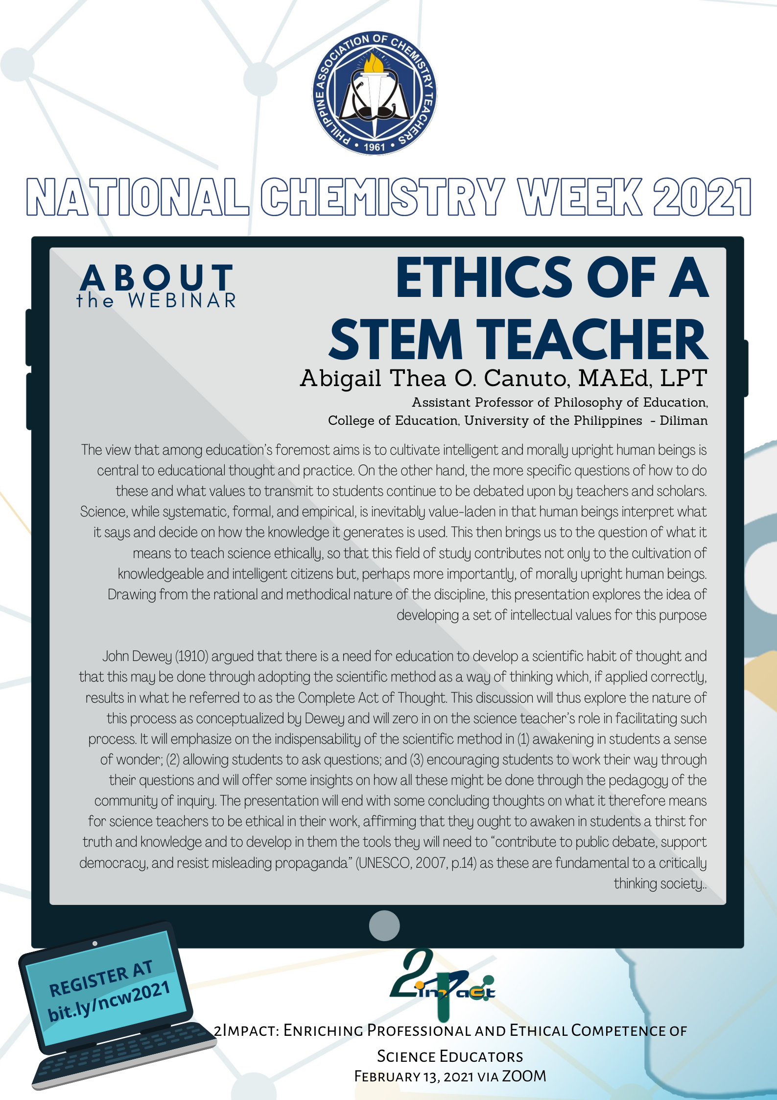 Celebrating the 2021 National Chemistry Week – Philippine Association ...