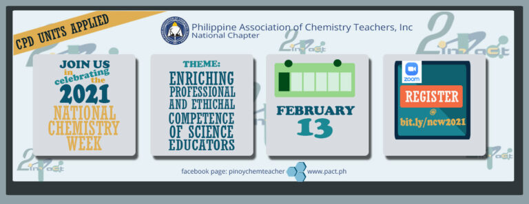 2021 NATIONAL CHEMISTRY WEEK CELEBRATION – Philippine Association of ...