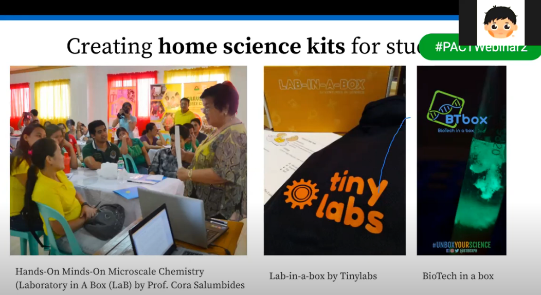 SY 2020-2021 Webinar Series: “Designing Distance Learning Laboratory ...